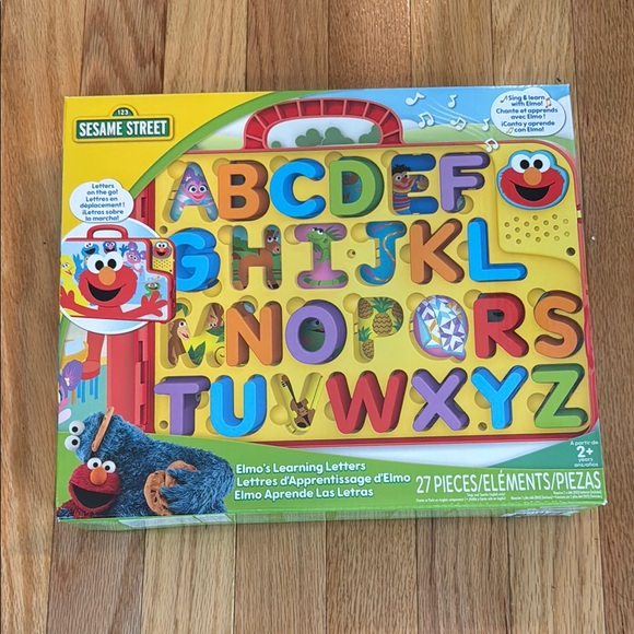 Sesame Street | Toys | Sesame Street Elmos Learning Letters Nwt | Poshmark